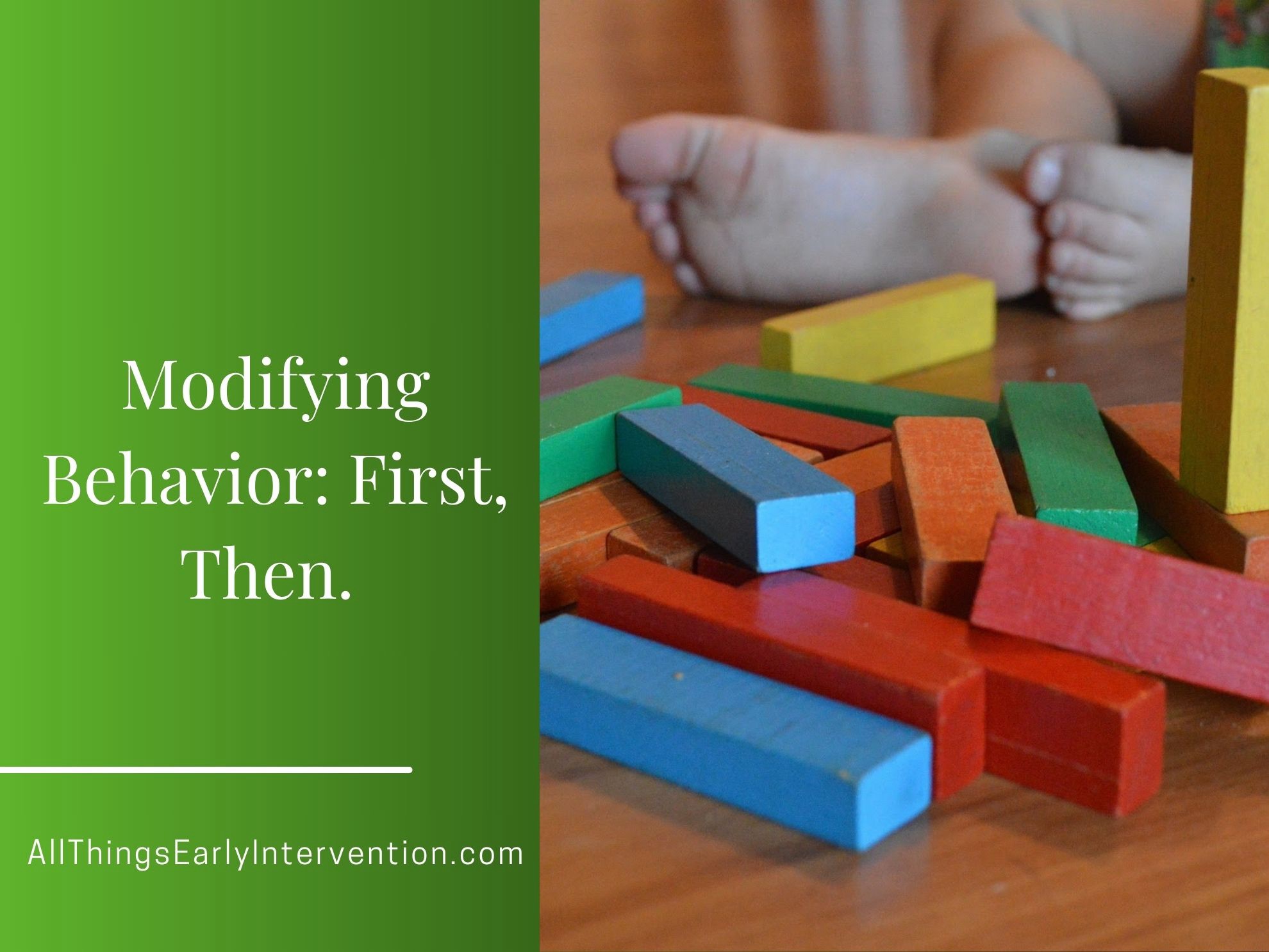 Modifying Behavior: First, Then At Clean Up Time – All Things Early ...