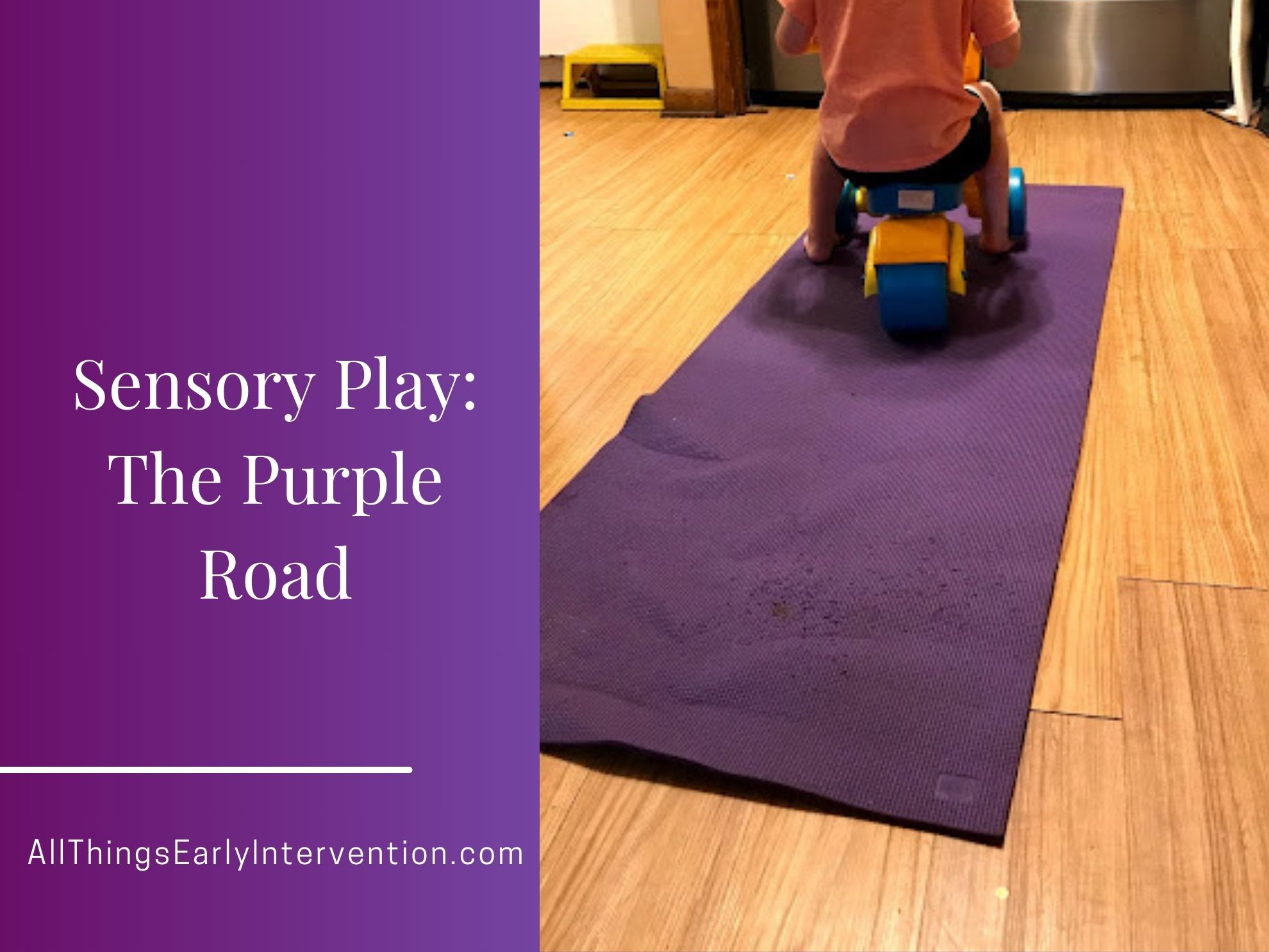 The Purple Road: Sensory Regulation with a Yoga Mat – All Things Early ...