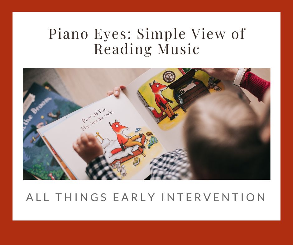 Piano Eyes: The Simple View Of Reading – All Things Early Intervention