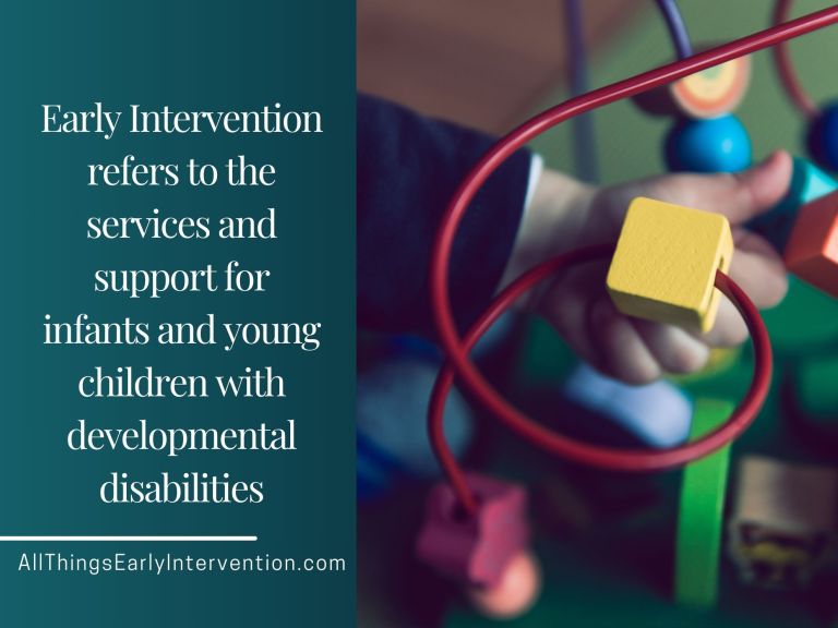 What Is Early Intervention? – All Things Early Intervention